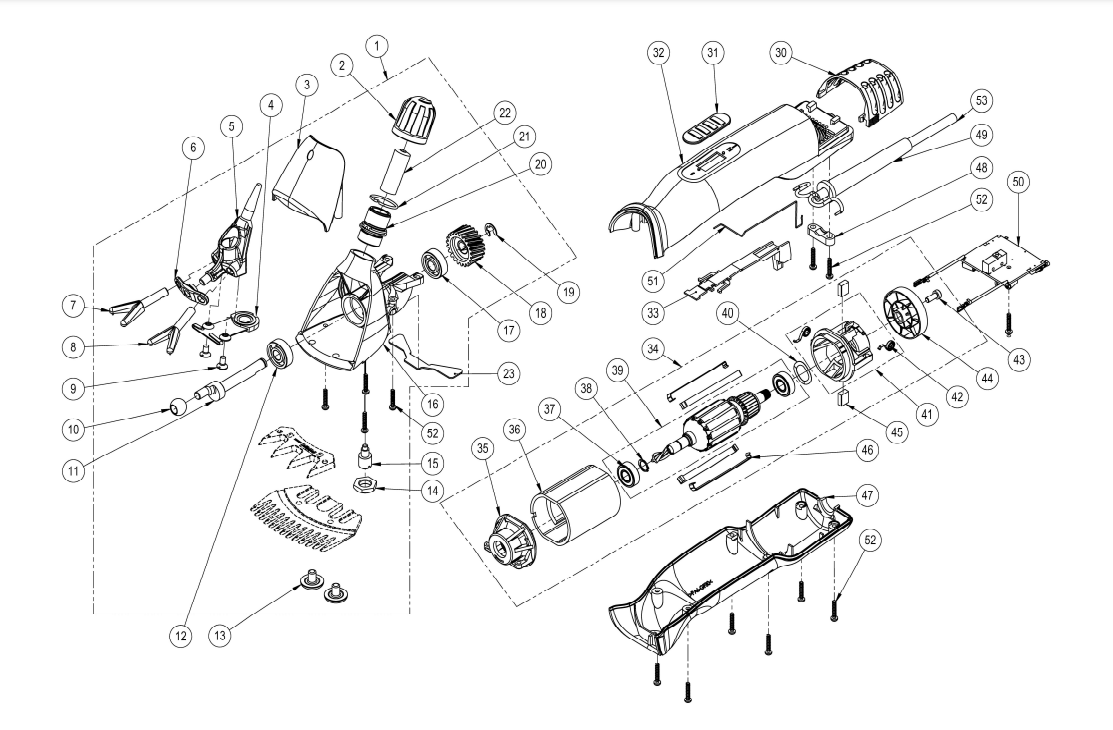 X-Series 240v Electric Handpiece – Shearing World